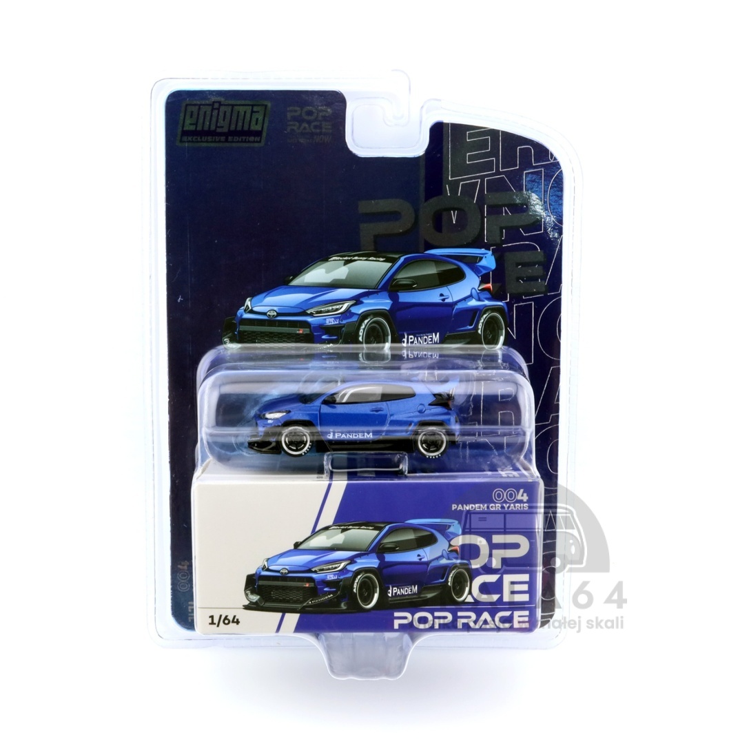 POP RACE Pandem Toyota GR Yaris Metallic Blue Enigma Exclusive Edition ...